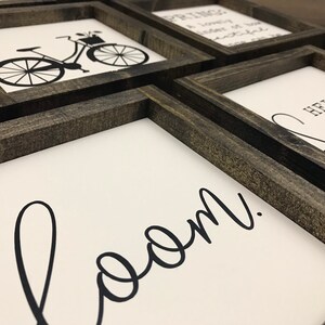 The Spring Collection Hello Welcome Spring Wood Sign Decor Fresh Cut ...