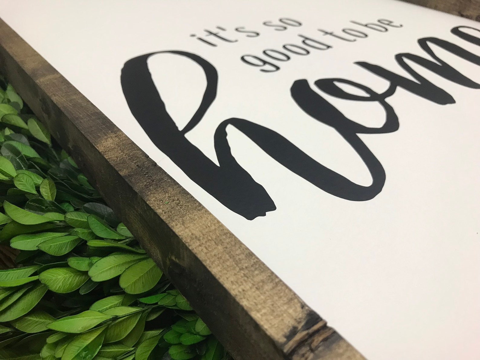 Its so Good to Be Home Sign Wood Sign Living Room Wall - Etsy