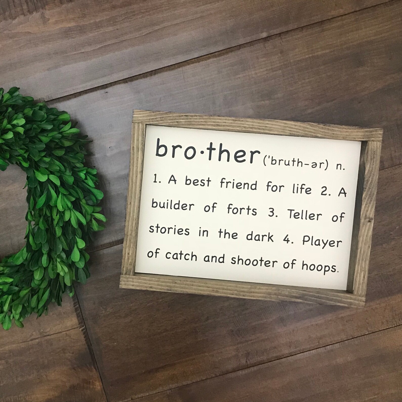 Brother & Sister Definition Sign Brother Sign Sister Sign - Etsy