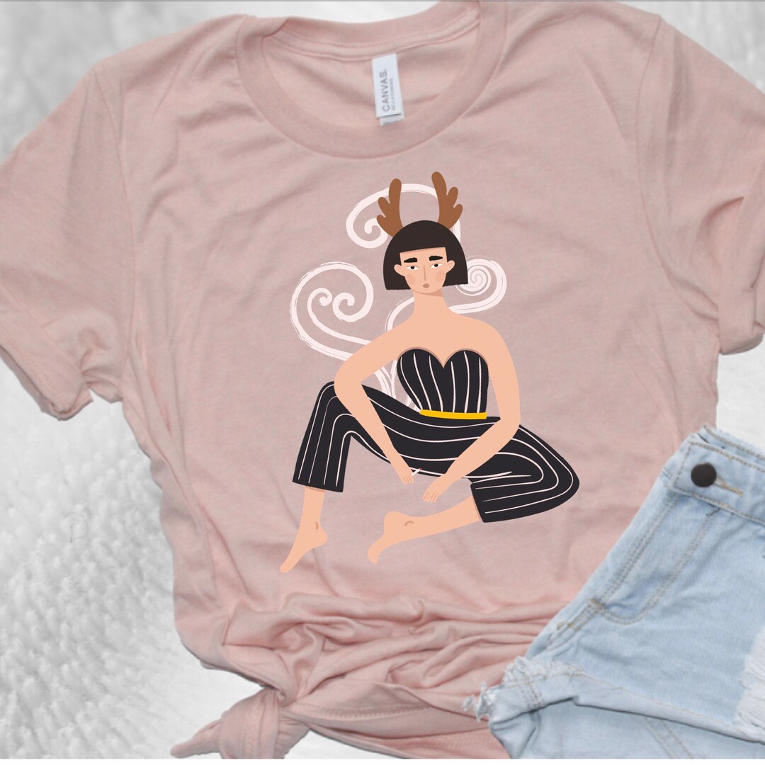 Best Woman Shirt, Female Stag, Girl Power, Empowered Women, Unique Tee ...