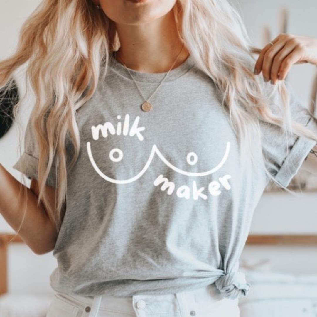 Milk Maker Shirt, Breastfeeding Shirt, Breast Feeding Shirts, Funny ...