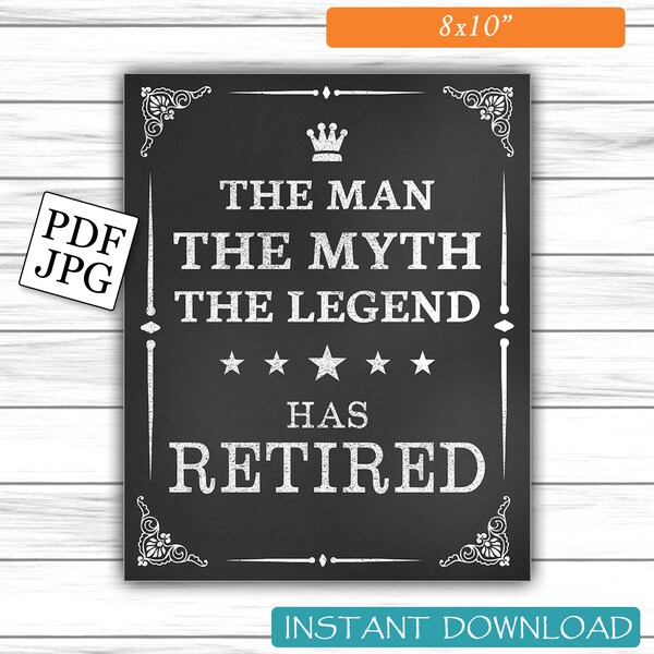 Retirement Signs - Etsy