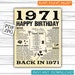 1971 Newspaper, Birthday, What Happened 1971, 1971 Fun Facts, Facts ...