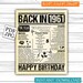 1972 Fun Facts, 1972 Newspaper, UK Version, Birthday Poster, What ...