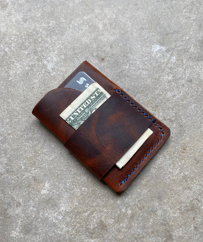 Cash Strap Wallet/ Minimalist Wallet/ Custom Leather Wallet/ - Etsy