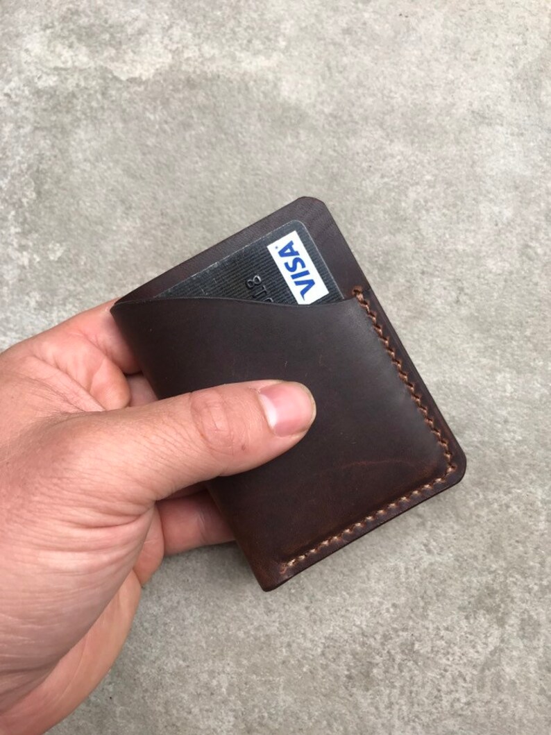 CUSTOM Leather Wallet Personalized Wallet Unique Slim - Etsy
