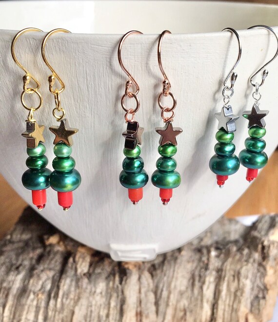 Etsy christmas earrings store