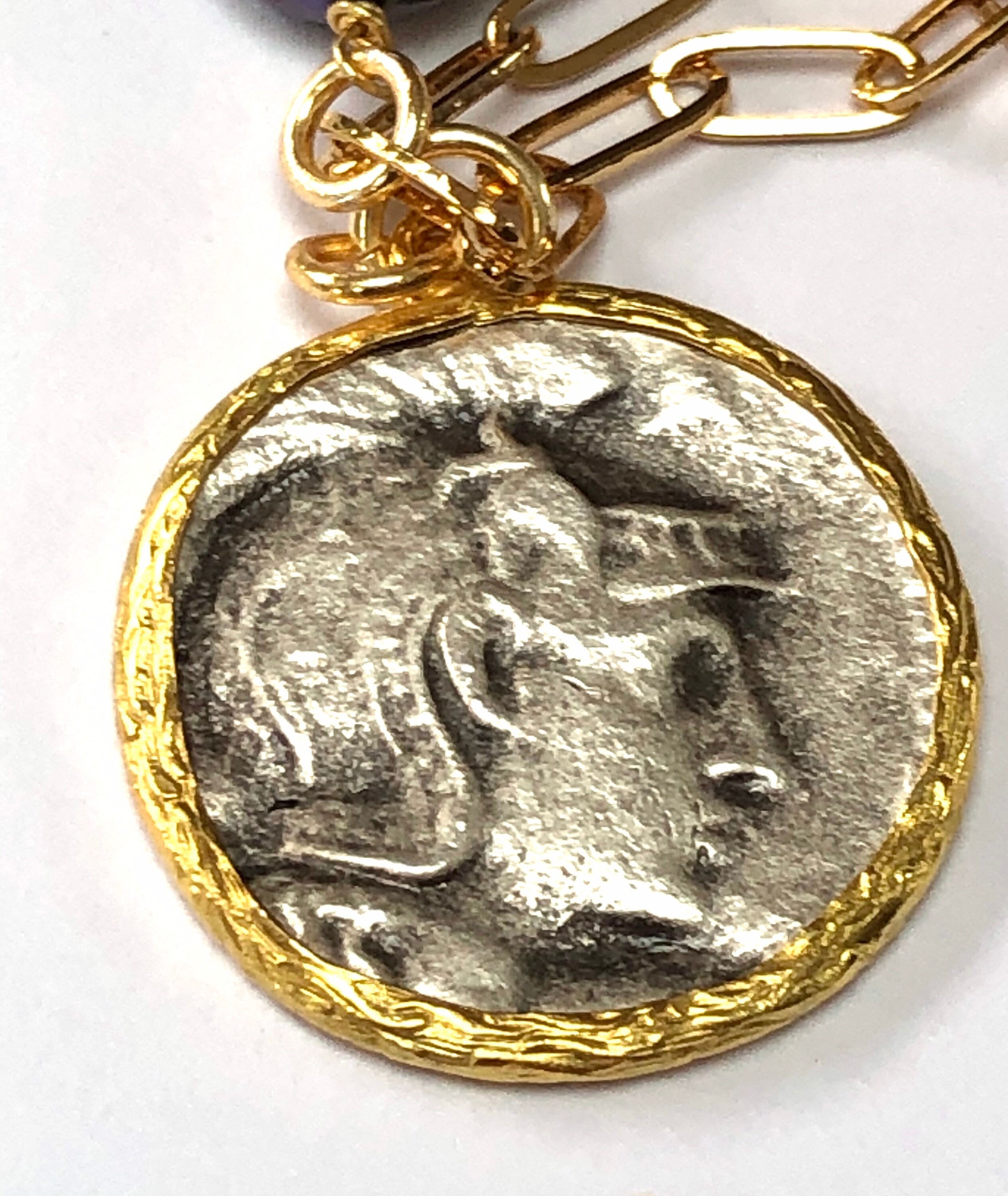 Ancient Greek Style Medallion - Etsy