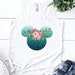 Disney Tank Top, Disney Tank Top for Women, Rose Gold Disney Tank Top ...