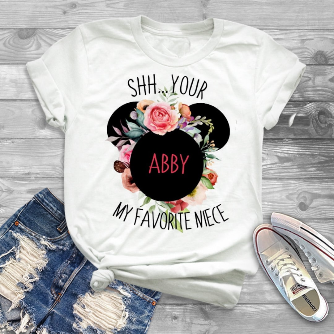 Niece Disney Shirt Favorite Niece Shirt Auntie And Niece Disney Shirts Pretty Niece Shirt