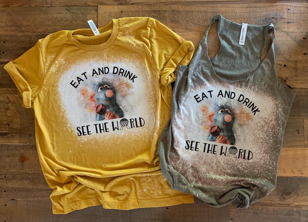 Remy Watercolor Shirt, Ratatouille Shirt, Disneyworld Food Shirt ...