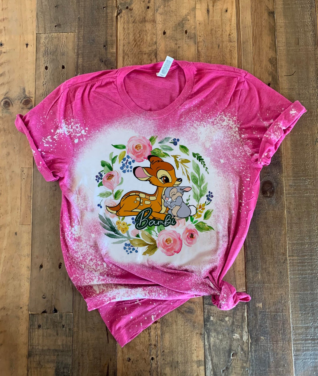 Bambi Thumper Shirt Old School Bambi Tshirt Faline Deer - Etsy