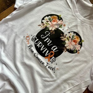 Breast Cancer Survivor Disney Shirt, Survivor Disney Tee, Womens ...