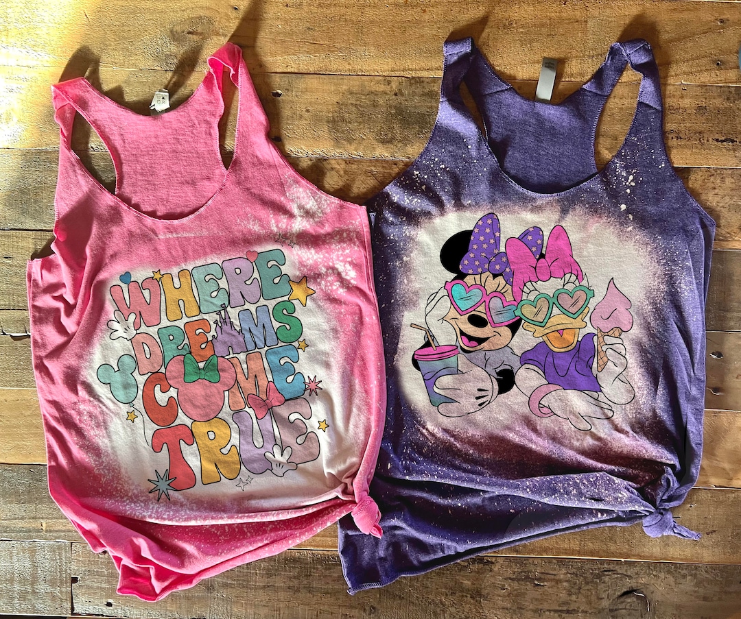 Girls Womens Disney Tank Top, Main Street Shirt, Youth Disney Tank ...