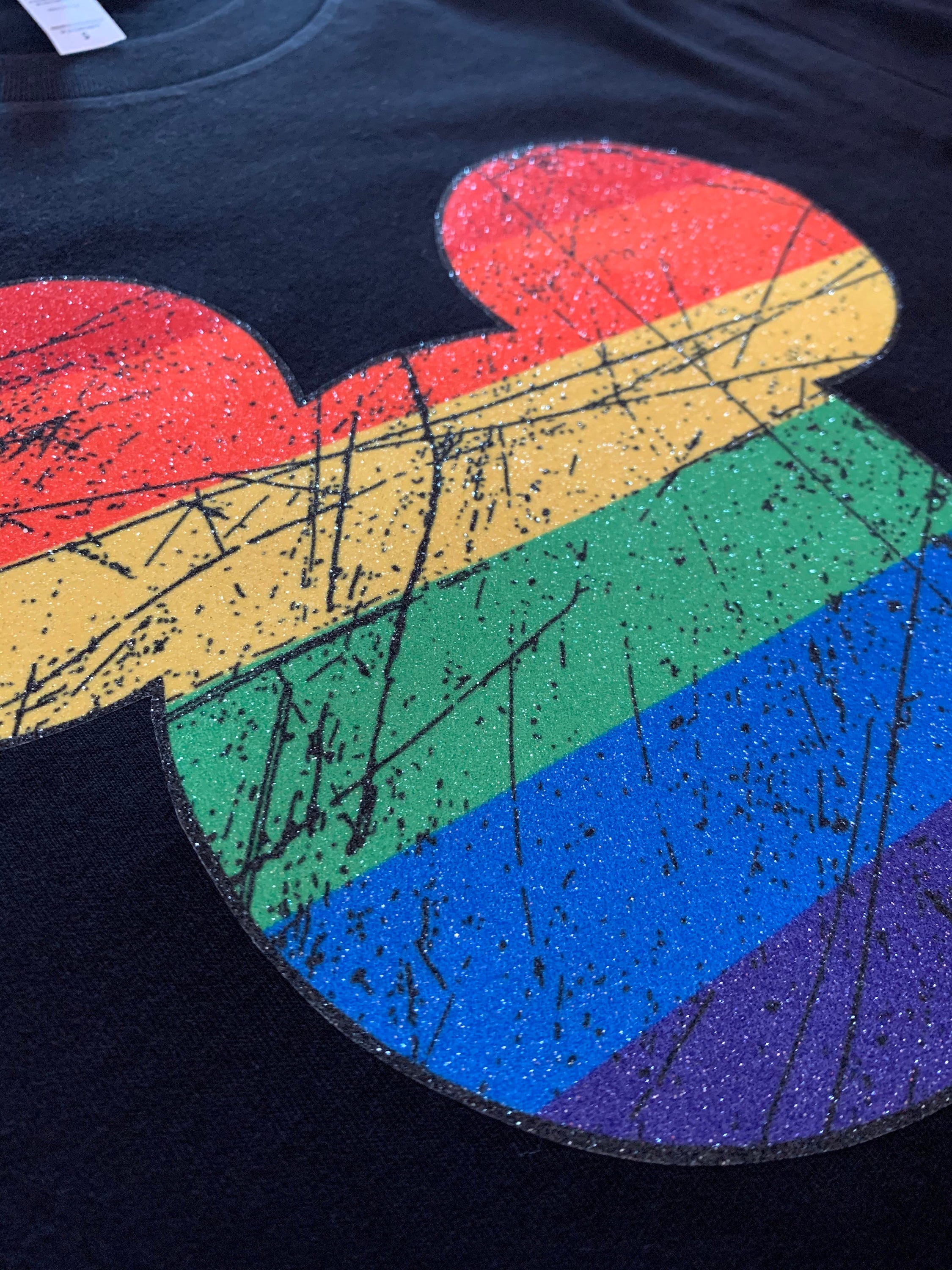 Disney Gay Pride Tshirt, Pride Disney Shirt, Rainbow Stripe Disney ...