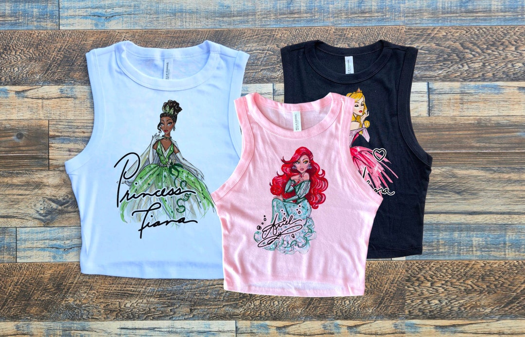 Disney Princess Shirt, Womens Bleached Princess Shirt, Kids Princess ...