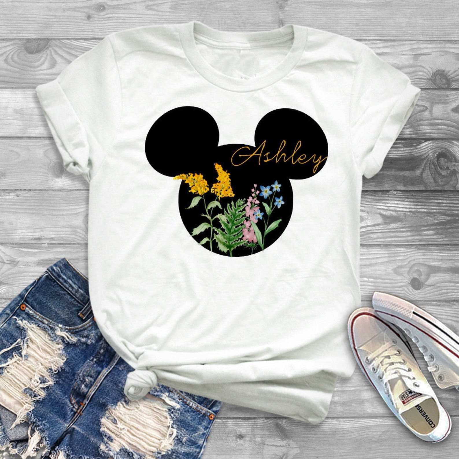 Boat Neck Disney Shirt Scoop Neck Disney Shirt Wide Neck | Etsy
