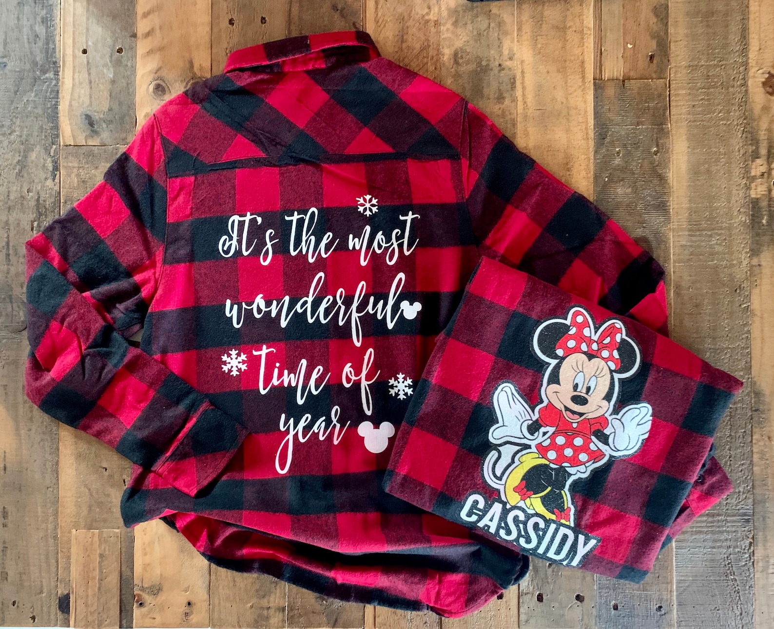 Disney Flannel, Buffalo Plaid Mary Poppins Flannel, Disney Long Sleeve ...