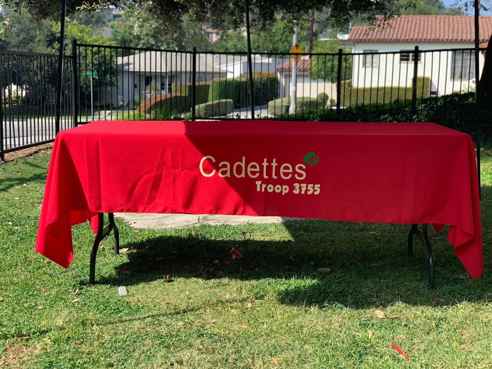 Girl Scout Cadettes Scout tablecloth | Etsy