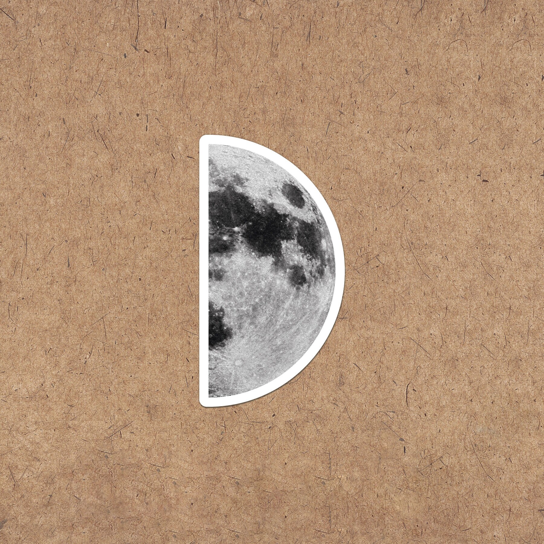 Moon Phase Sticker Set: Laminated Space Stickers - Etsy