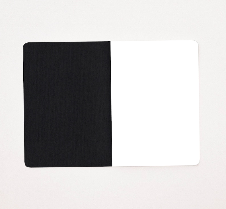 Moon Phase Notebook: Small Black Journal, Recycled Paper - Etsy