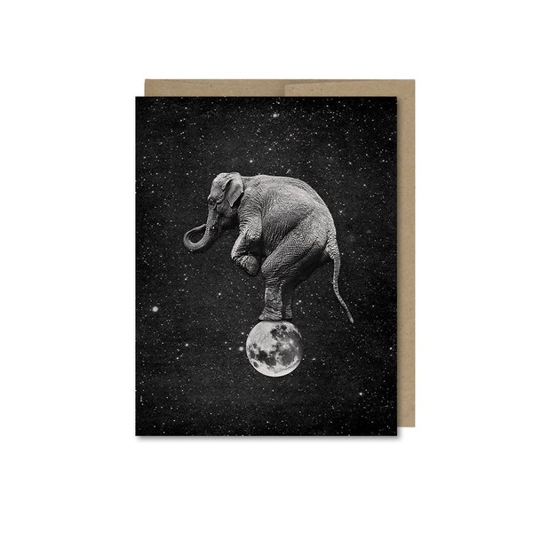 Elephant Moon - Etsy