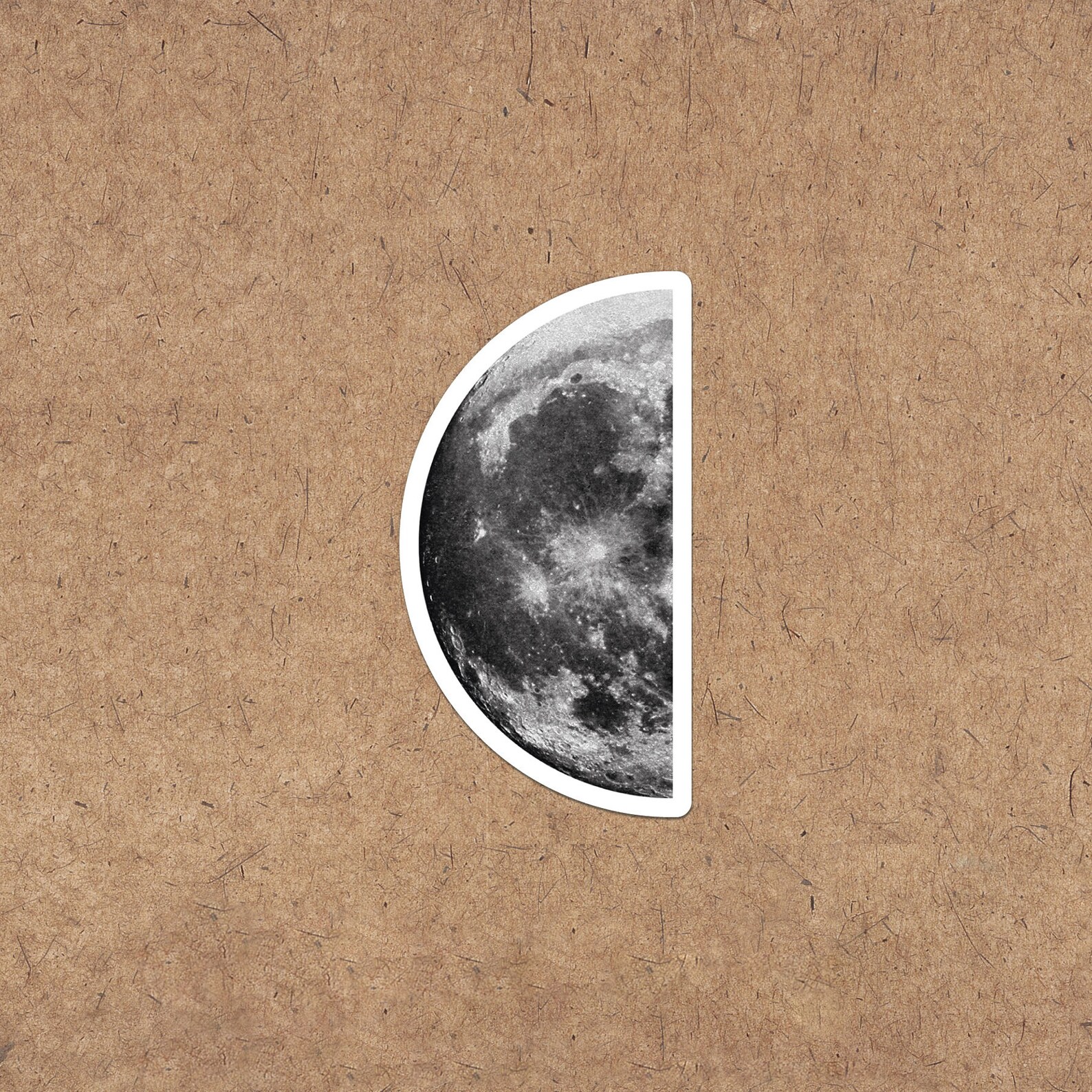 Moon Phase Sticker Set: Laminated Space Stickers - Etsy
