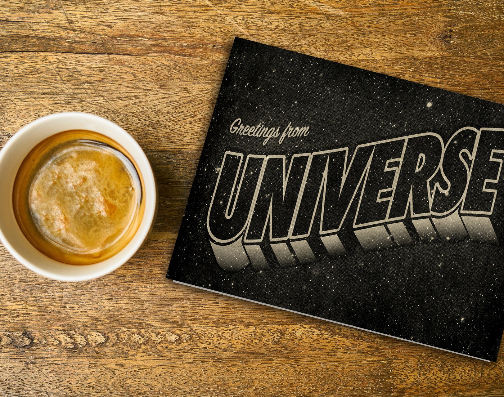 Greetings From Universe Card Space Card Any Occasion | Etsy