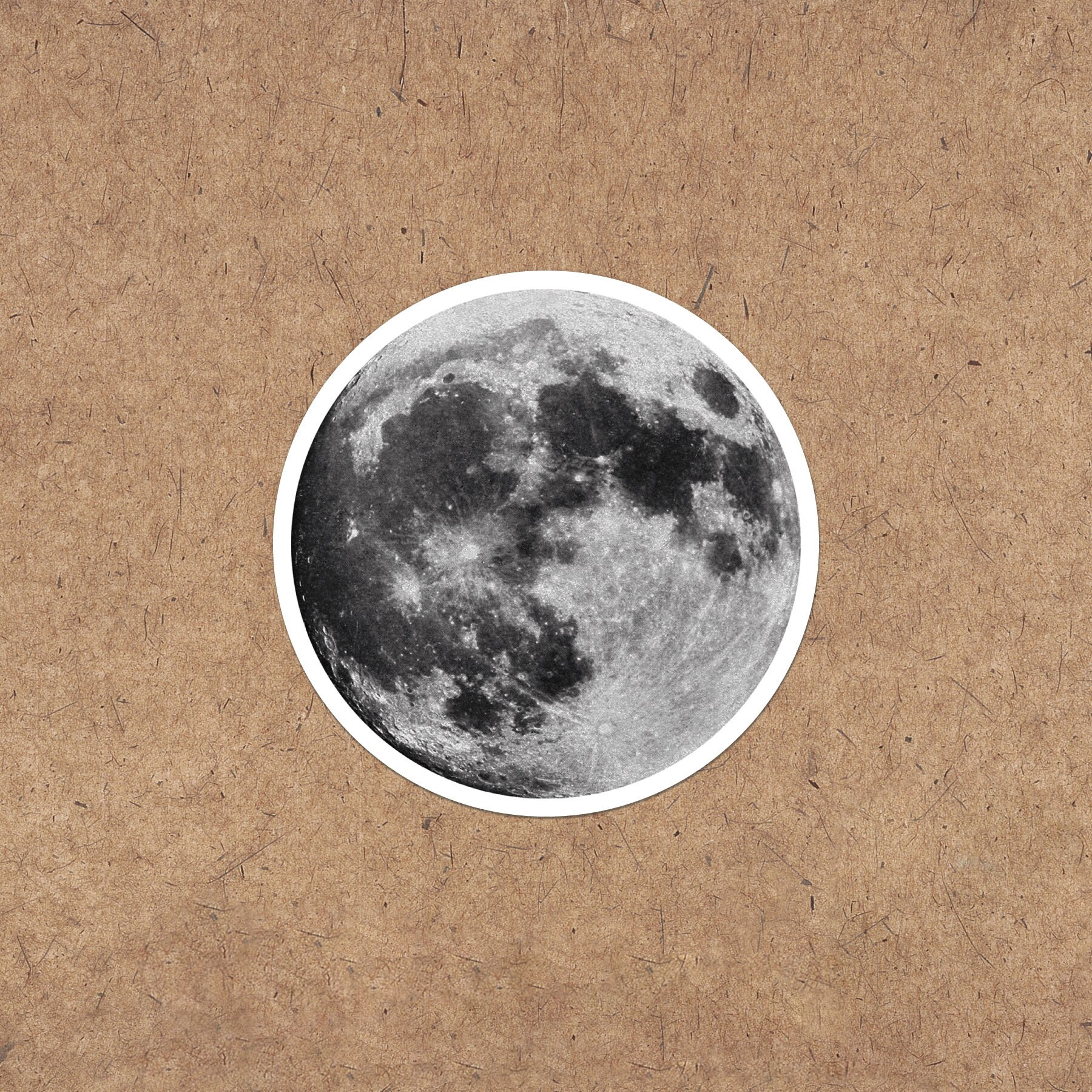 Moon Phase Sticker Set: Laminated Space Stickers - Etsy