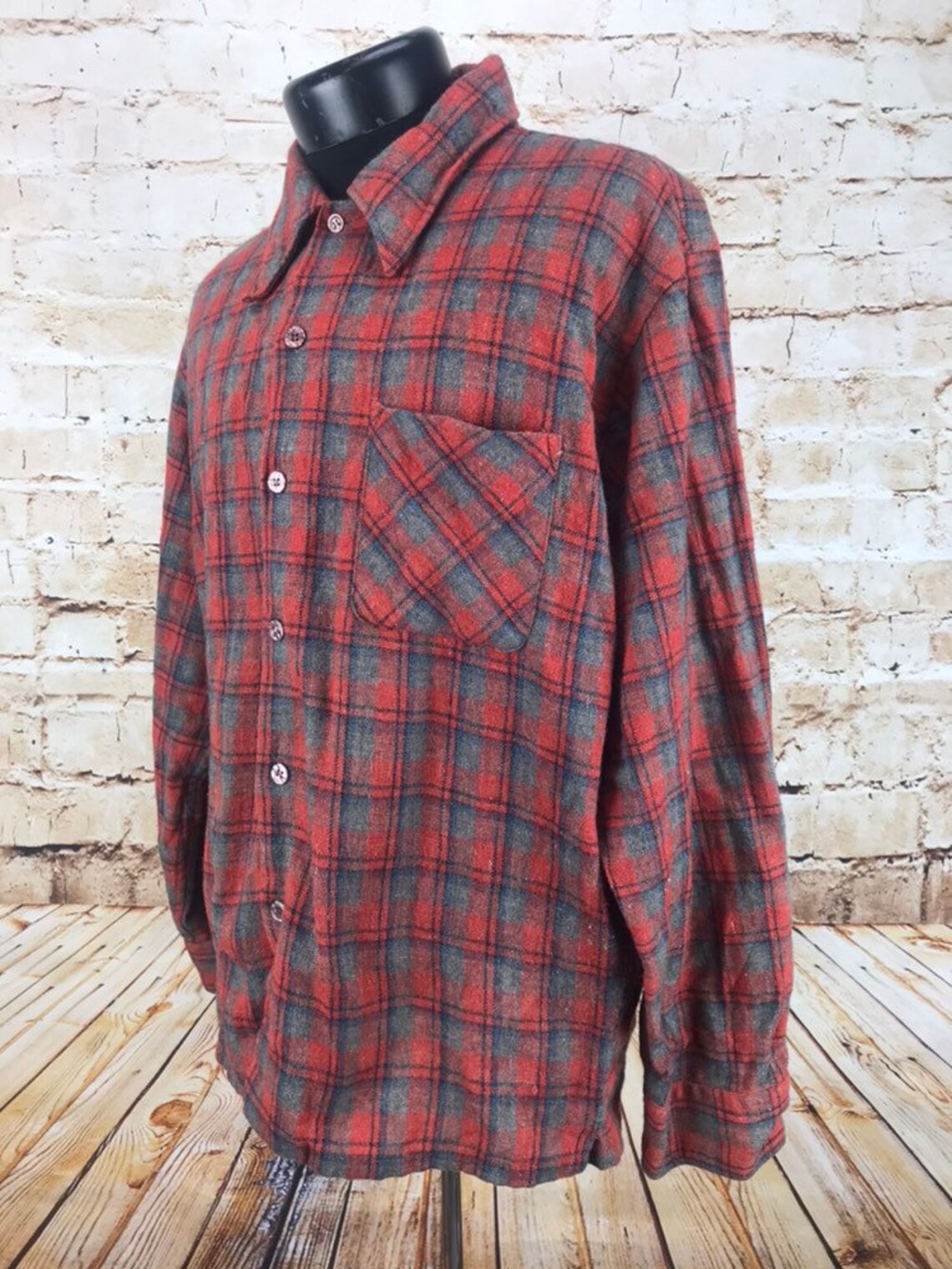Men's Vintage Flannel Shirt Grunge Flannel Shirt Plaid | Etsy Men's Vintage Flannel Shirt Grunge Flannel Shirt Plaid | Etsy