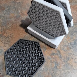 3D PRINTED COASTERS - Etsy