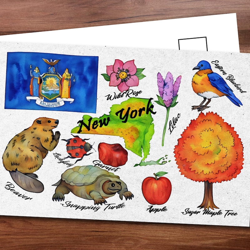 New York Postcards - Etsy
