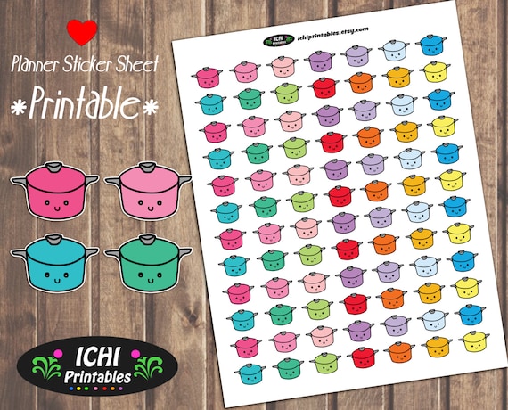 Craft Supplies & Tools Crock Pot Dot Stickers ST-016 Embellishments ...