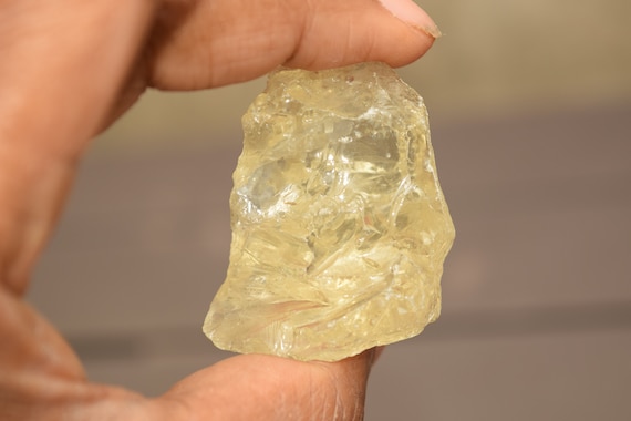 Beautiful Natural Lemon Quartz Crystal Gemstone Quality Chakra | Etsy