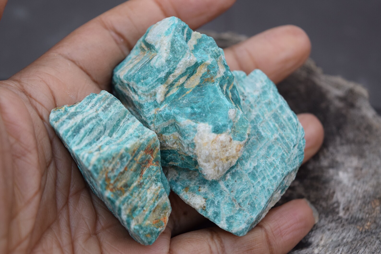 Amazonite, Amazonstone, Amazon Jade, Mineral Crystal Healing - Etsy ...