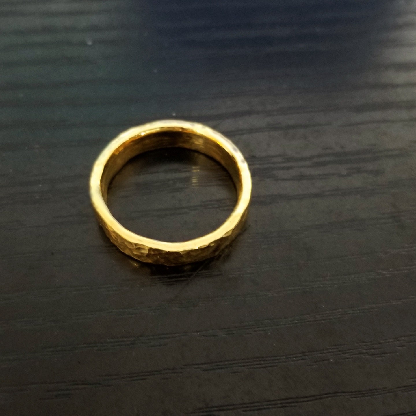 11 Grams 6mm Wide 99.9% Pure 24k Gold Ring - Etsy