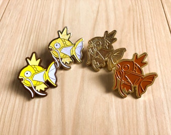 Magikarp Fish Soup Stall Enamel Pin - Etsy
