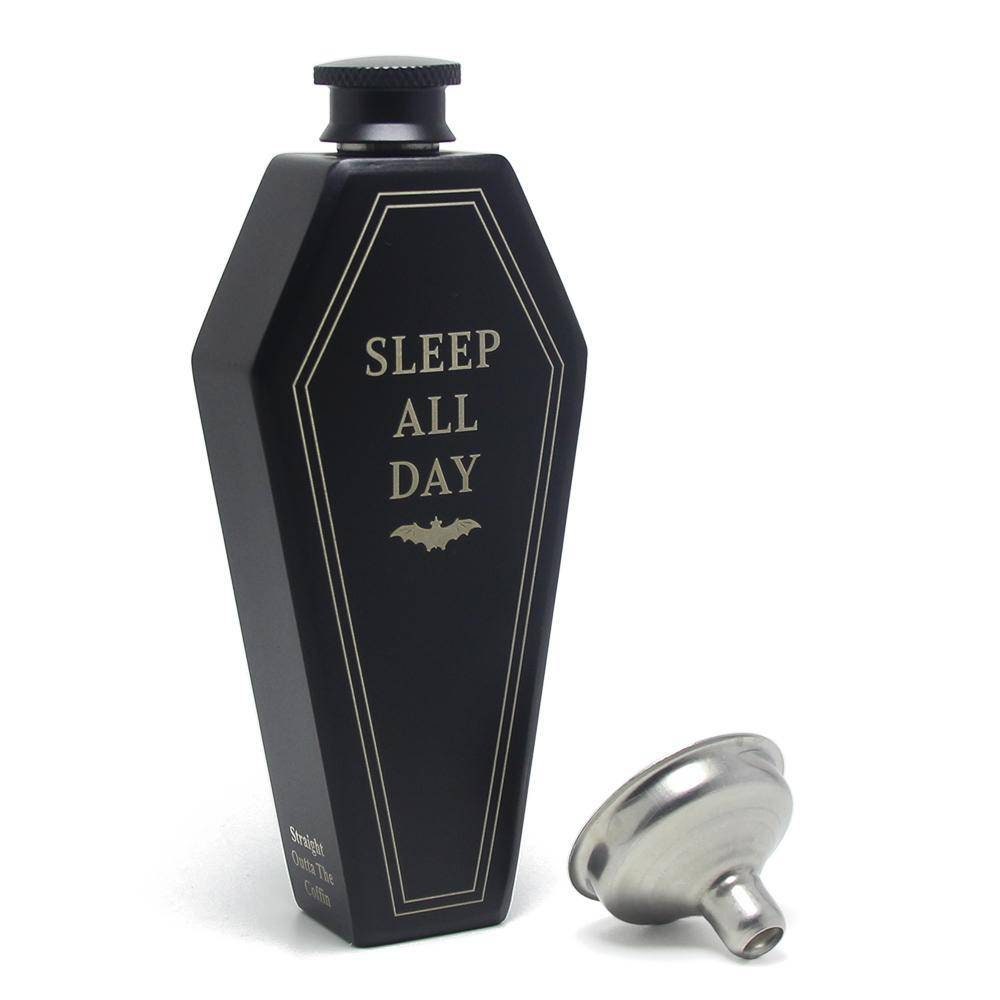 Coffin Hip Flask – Gothic Stainless Steel Drinkware, Vampirecore - Etsy