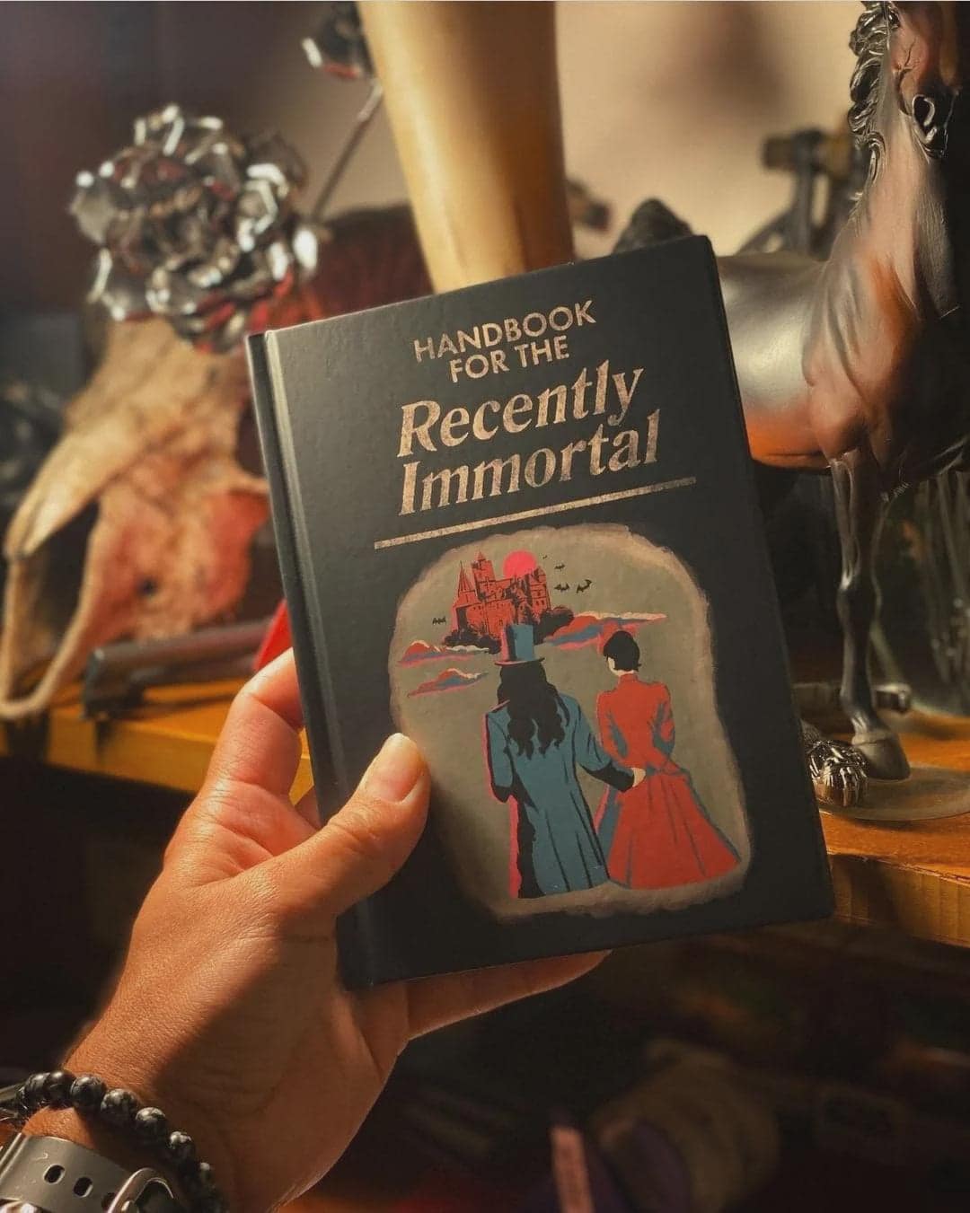 Vampire Journal - Recently Immortal Handbook, Gothic Stationery - Etsy