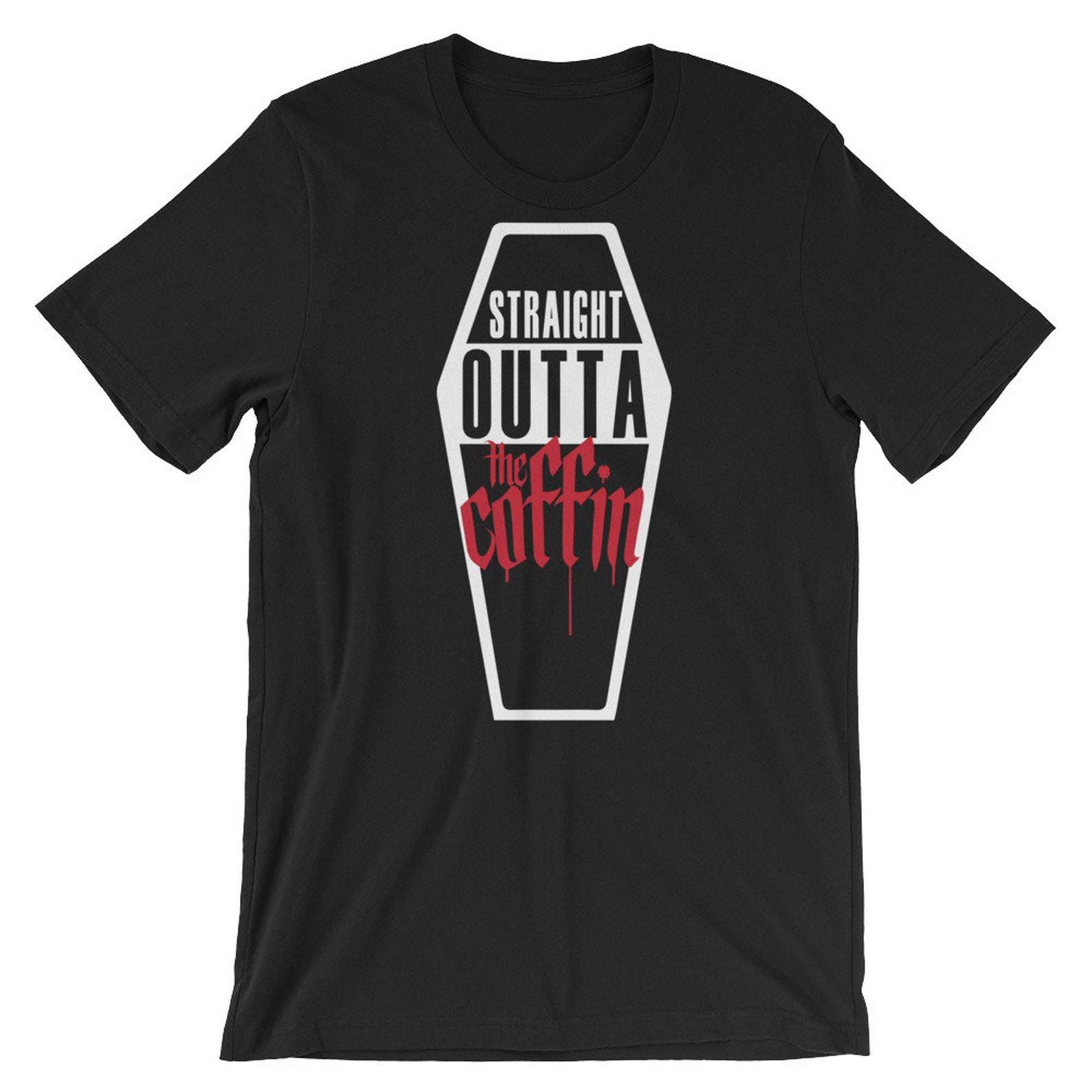 Straight Outta the Coffin Unisex T-shirt | Gothic Streetwear ...