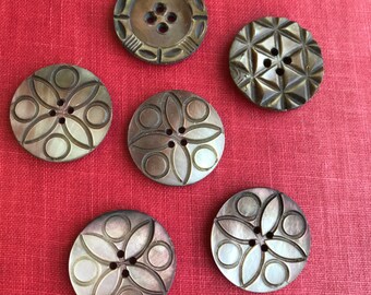 Abalone buttons | Etsy