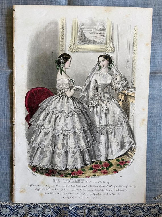 1800s French Fashion