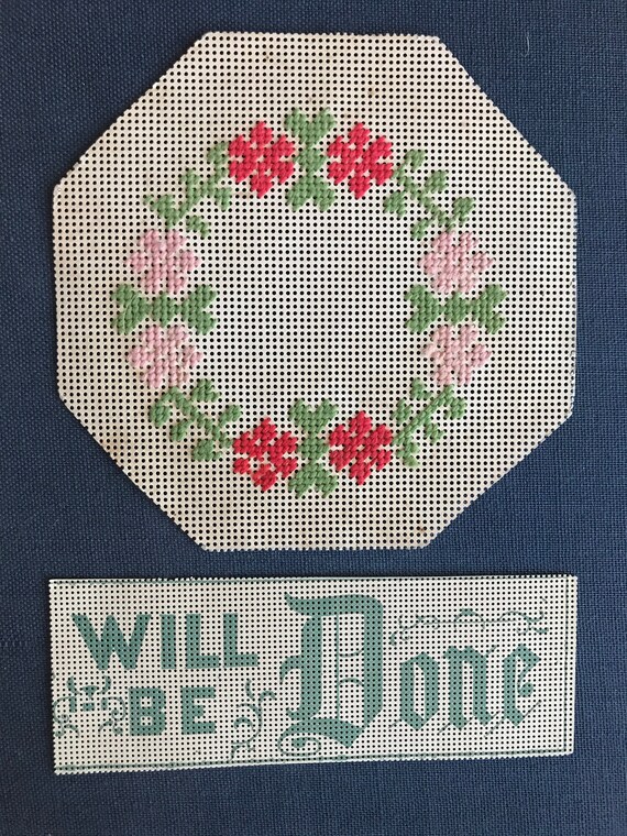 Victorian Era Embroidered Perforated Punch Paper Objects 2 | Etsy