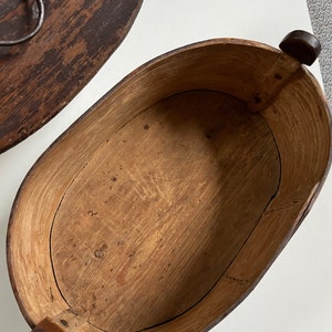 Antique Scandinavian Tine Storage Box, Wooden, Nordic, Handmade, Sweden ...