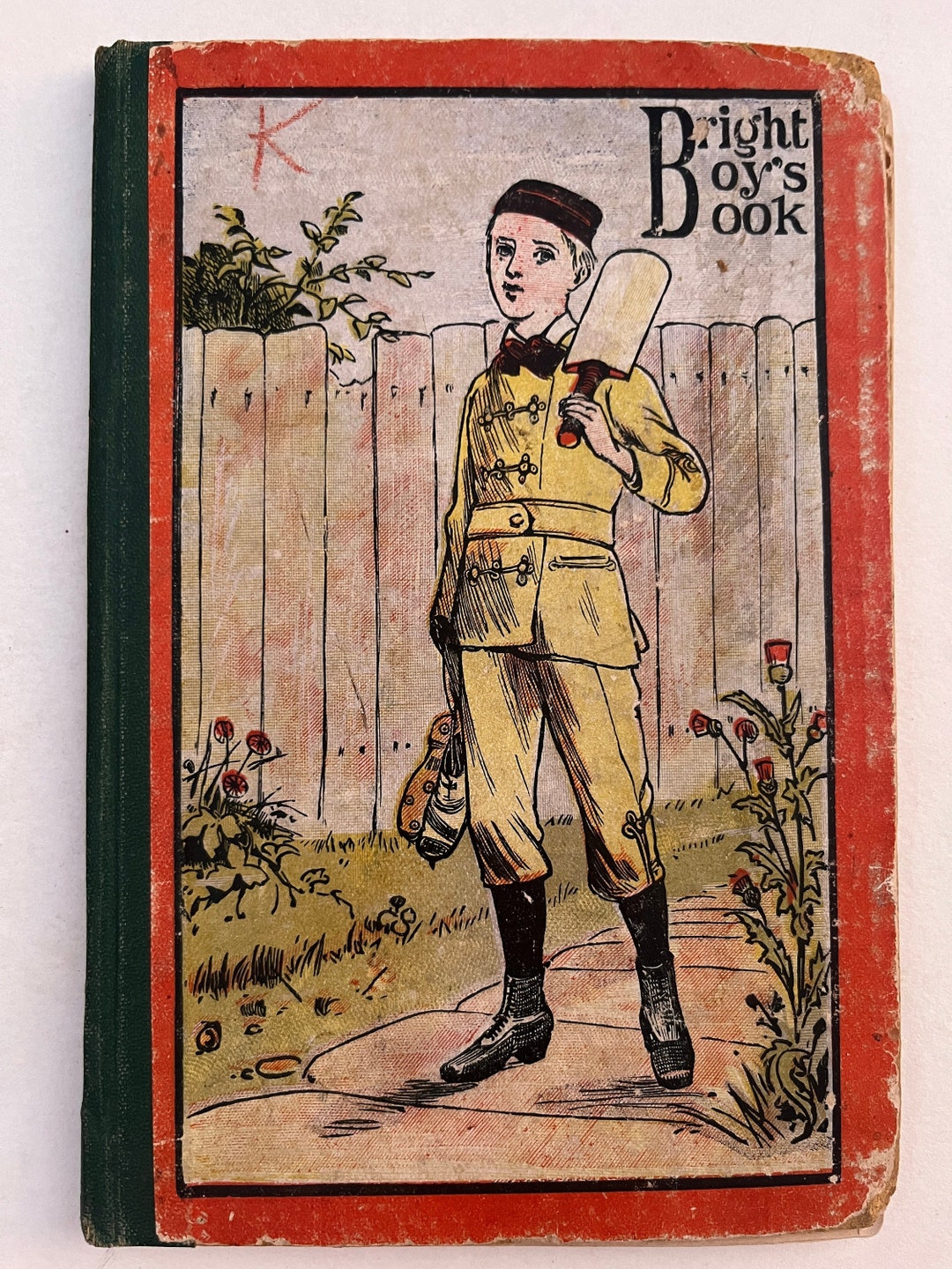 1880 Illustrated Children's Book Bright Boy's Book, Library, Children ...