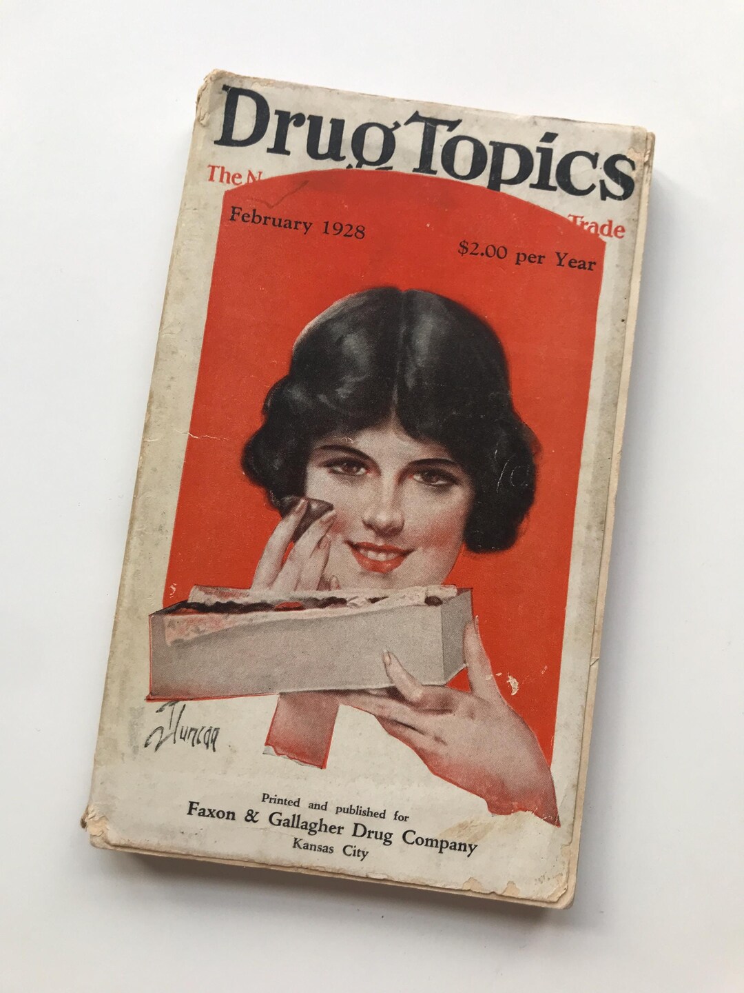 February 1928 Issue of Drug Topics Magazine, 1920s, Vintage, Antique ...