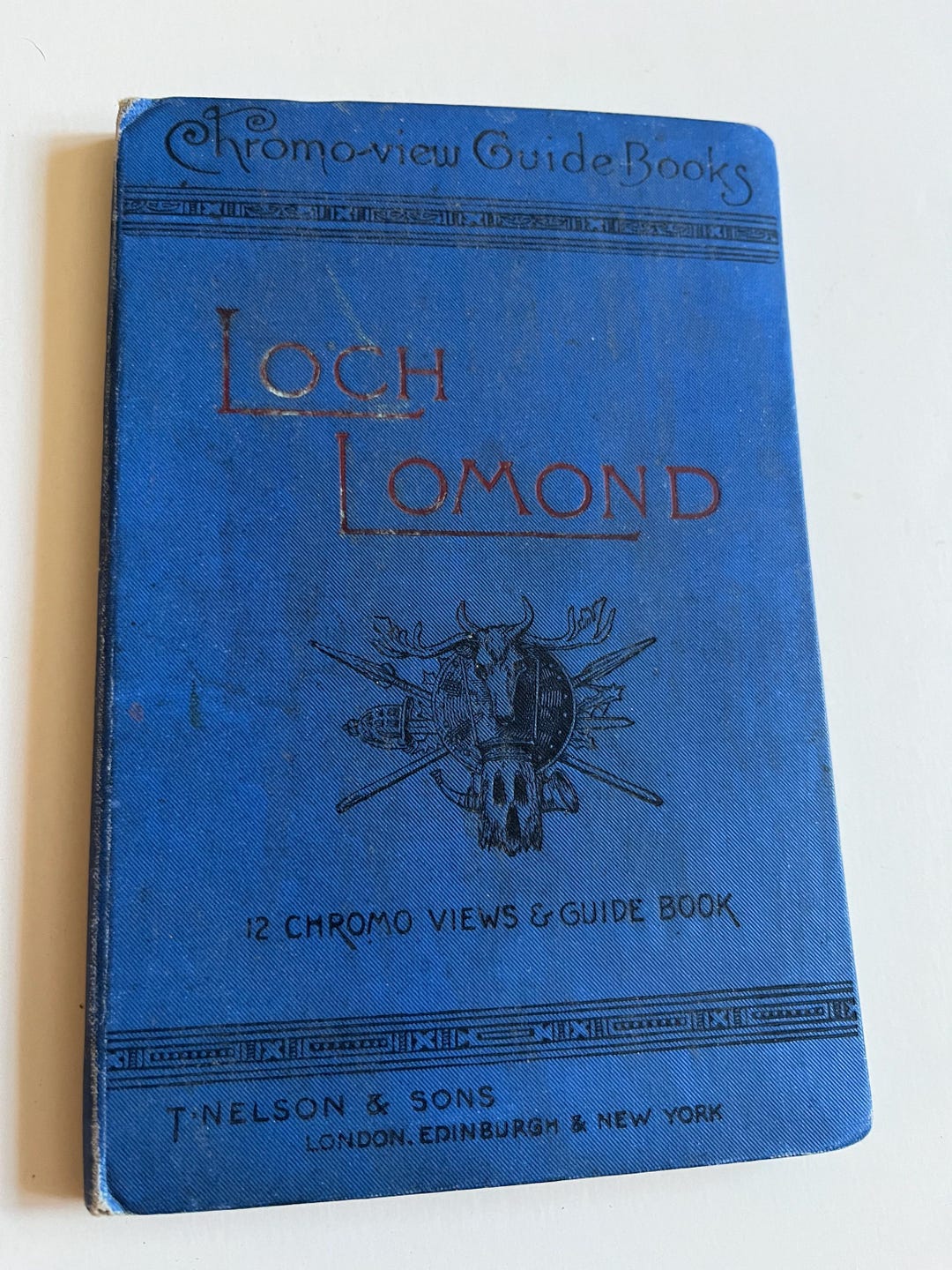 Antique Loch Lomond, Scotland Illustrated Guidebook, Book, Booklet ...