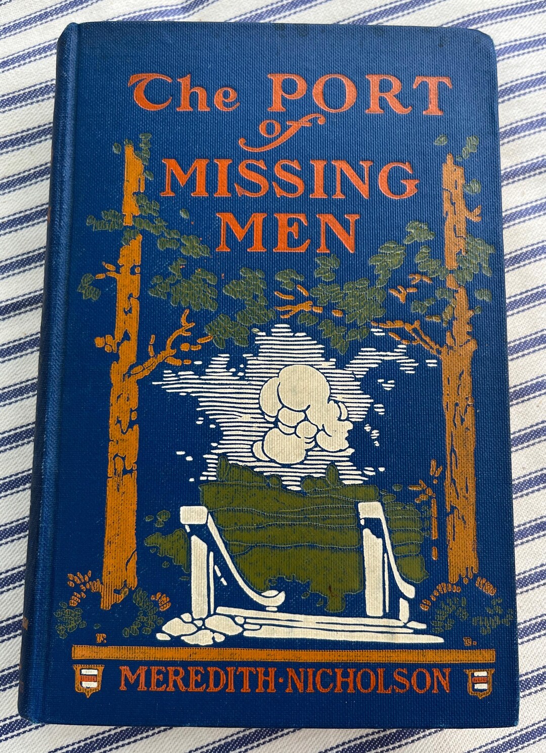 Antique Book, the Port of Missing Men by Meredith Nicholson (1st ...