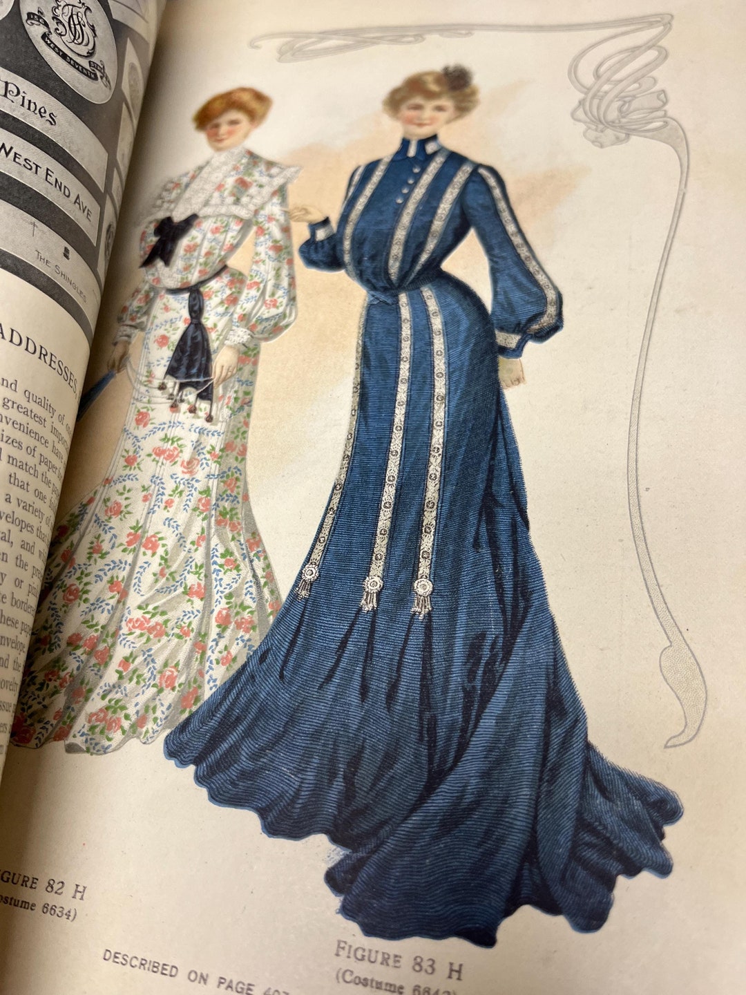March 1903 Issue of THE DELINEATOR Magazine, Fashion, Gowns, Antique ...