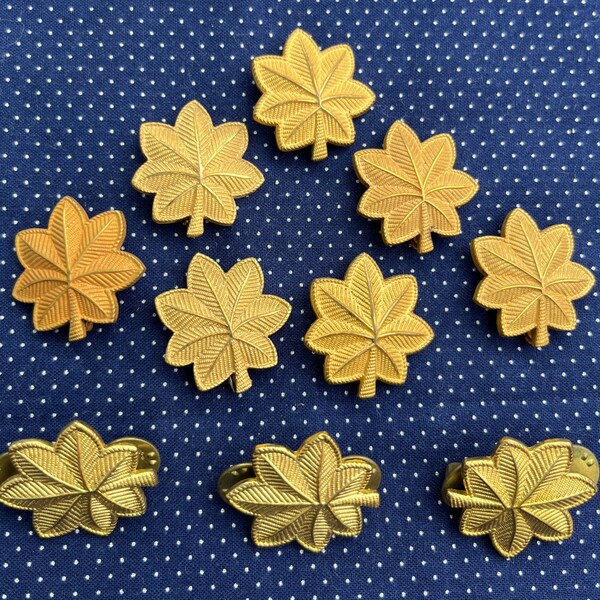 Army Oak Leaf Pin - Etsy